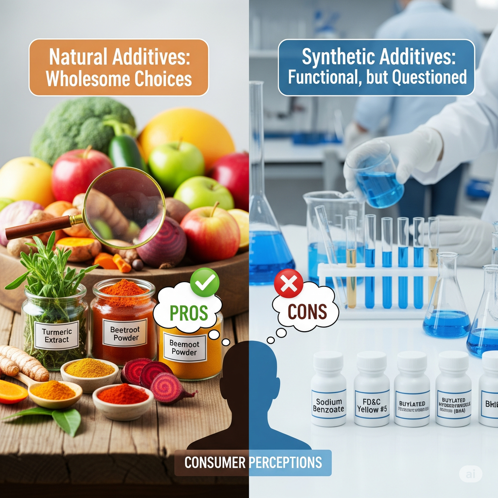 Natural vs. Synthetic Food Additives: Key Differences, Pros & Cons ...