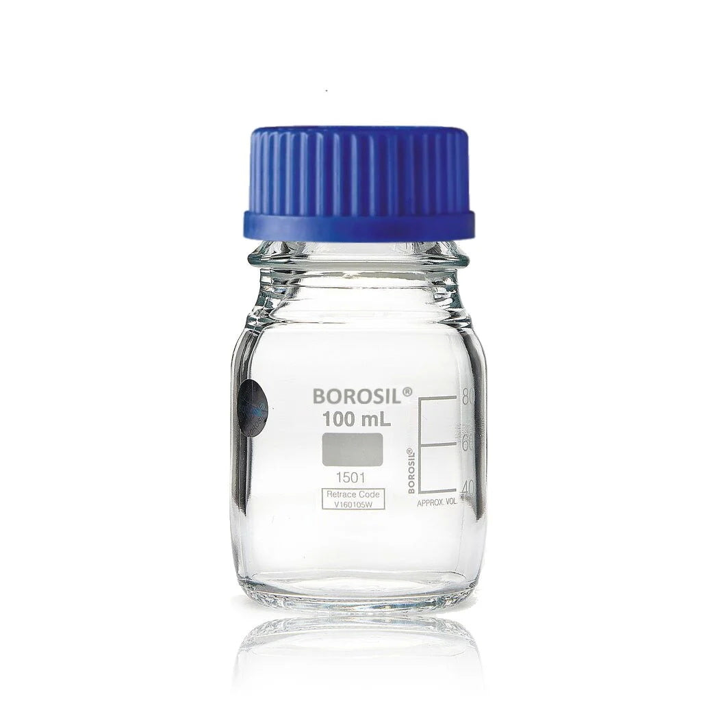 Reagent Bottle Glass With Screw Cap Borosil – aseschem